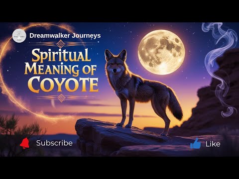 Spiritual Meaning of Coyote | Trickster Wisdom, Transformation & Hidden Guidance