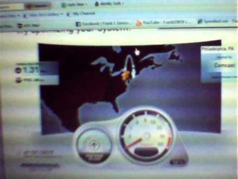 NetZero Online DSL Speed Test