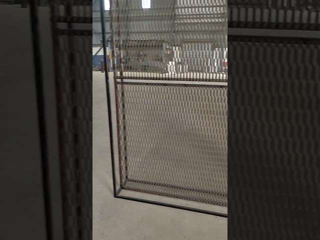 Expanded Metal Wire Mesh - Aluminium Expandable Mesh For Facade ...