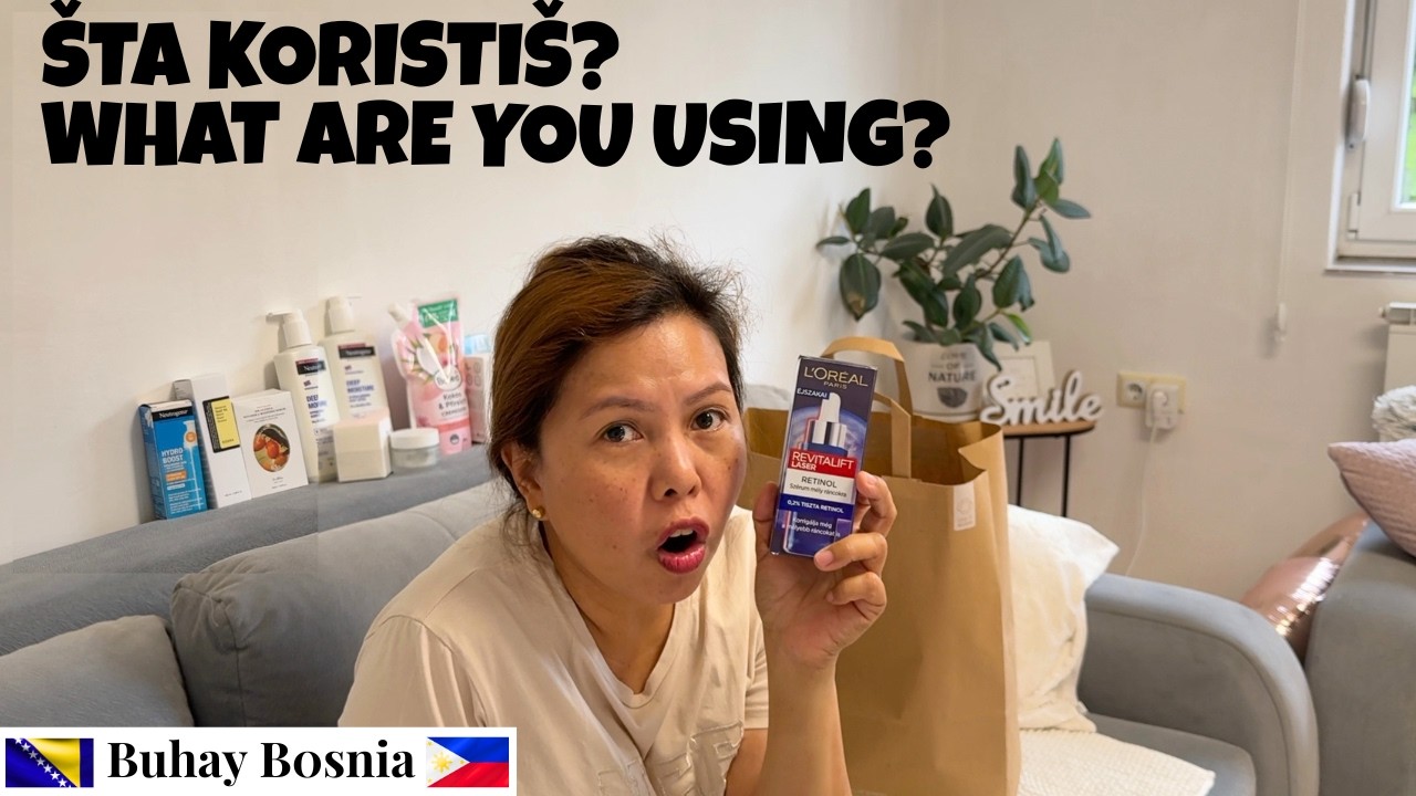 Hajde da kupimo proizvode za njegu kože | Let's buy the skin care products