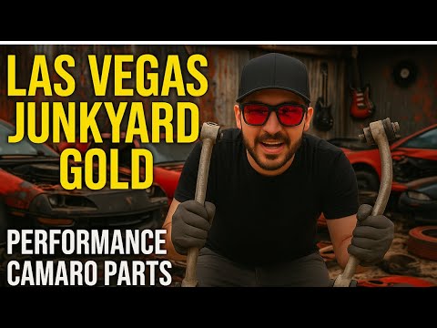 Las Vegas Junkyard GOLD! Performance Camaro Parts & INSANE Project Car Finds!