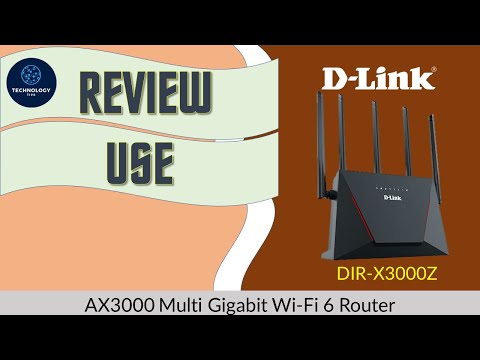 D-Link DIR X3000Z AX3000 Multi Gigabit WiFi 6 Router : Review Unbox Setup and use