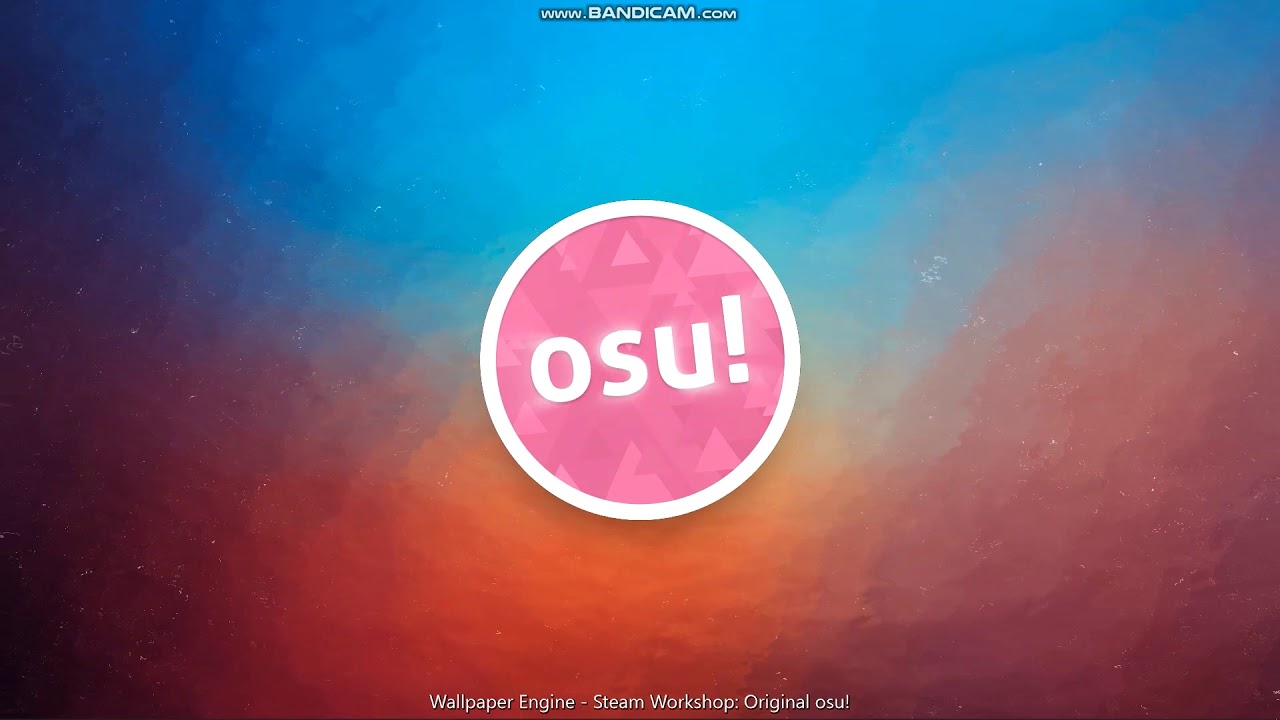 Wallpaper Engine - Original osu! (Audio Responsive)