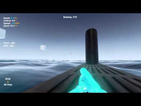 Project Redwater Update: Walk around USS Nautiluis' Deck While Underway Unreal Engine 4 SubSim