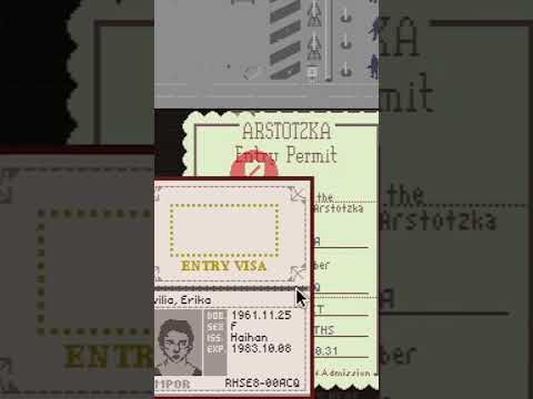 Papers, Please… but it’s not my problem #shorts #gaming #funny #youtubeshorts #papersplease #chaos