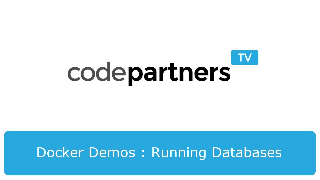 Docker Demos : Running Databases
