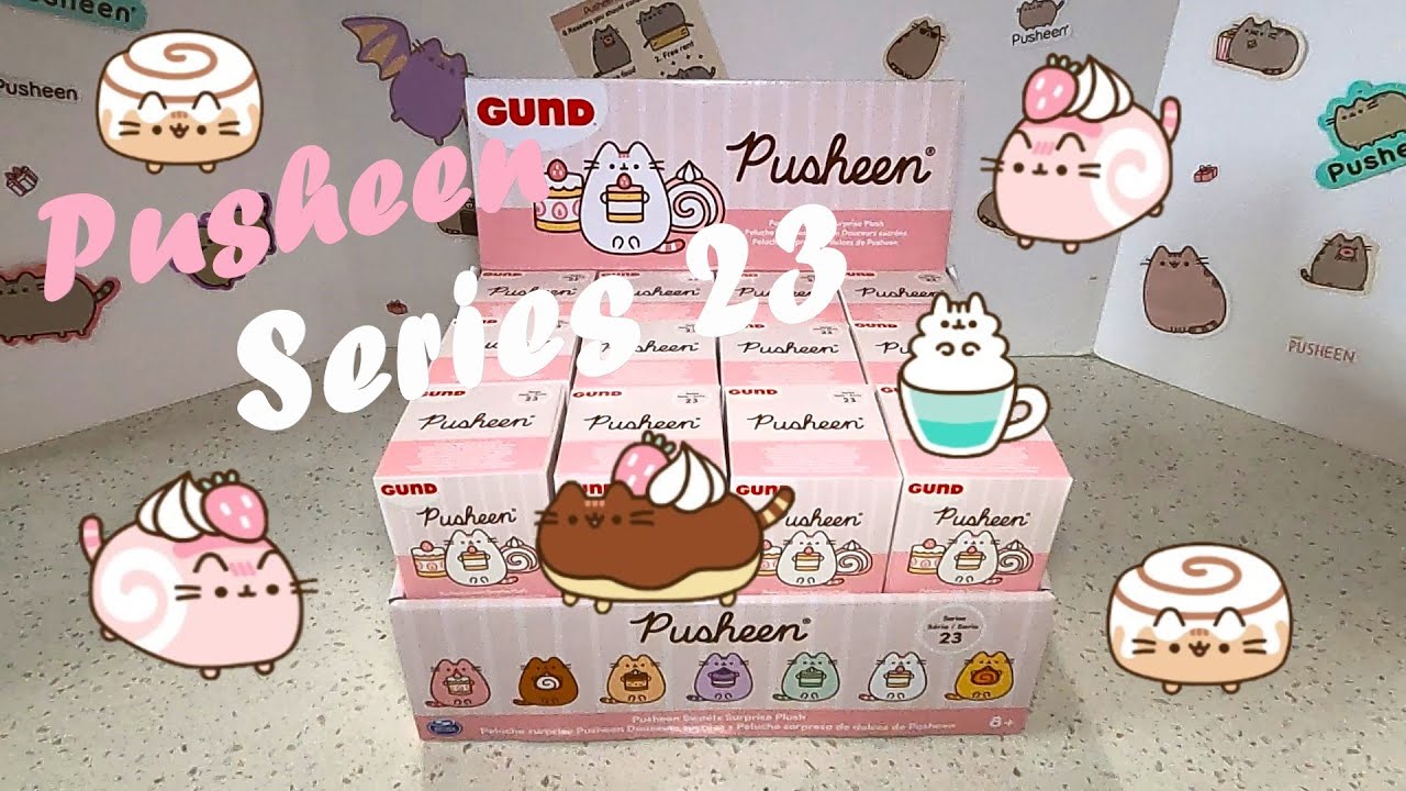 🍰 Pusheen Series 23 Sweets Full Case Unbox!