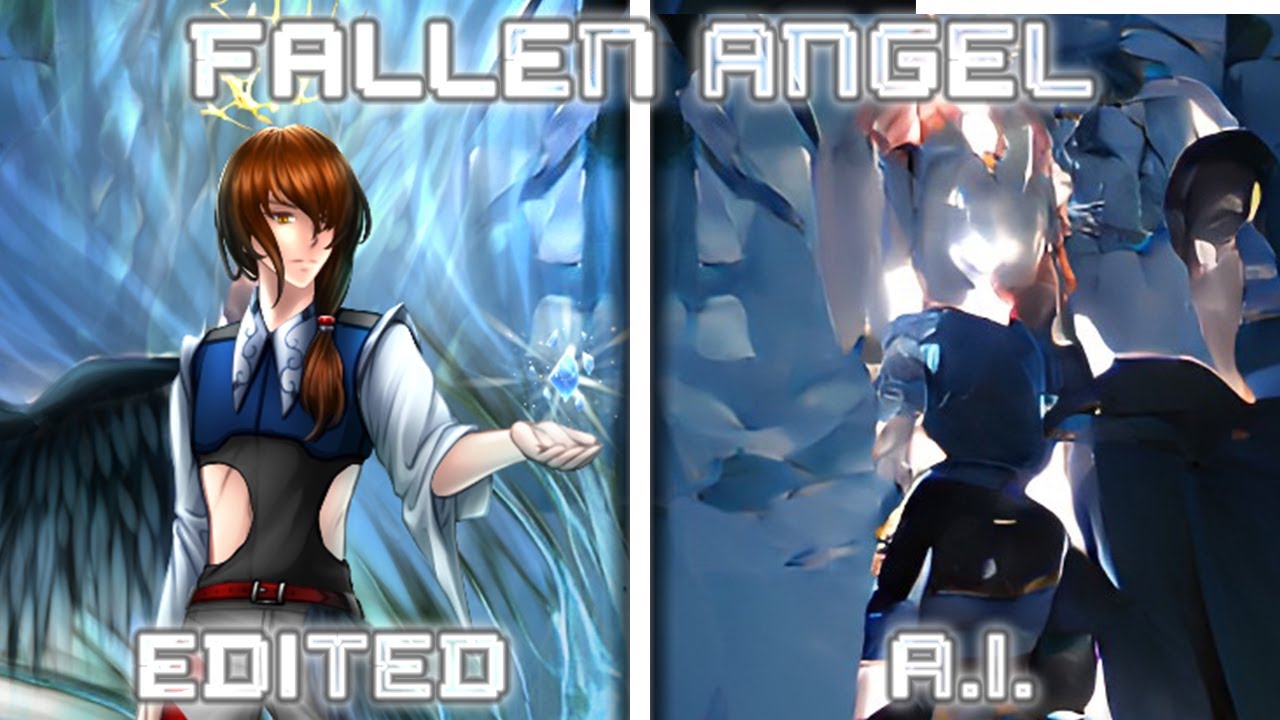 Fallen Angel - Timelapse (AI + Edits)