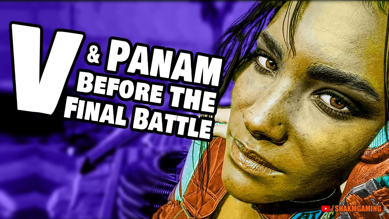 Cyberpunk 2077 #Shorts - Comforting Panam before the final battle