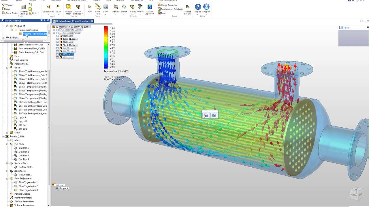 FloEFD Solid Edge Heat Transfer