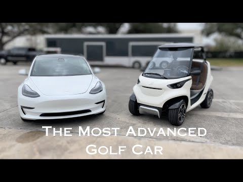 The Golf Car Equivalent of A Tesla // Garia Super Sport