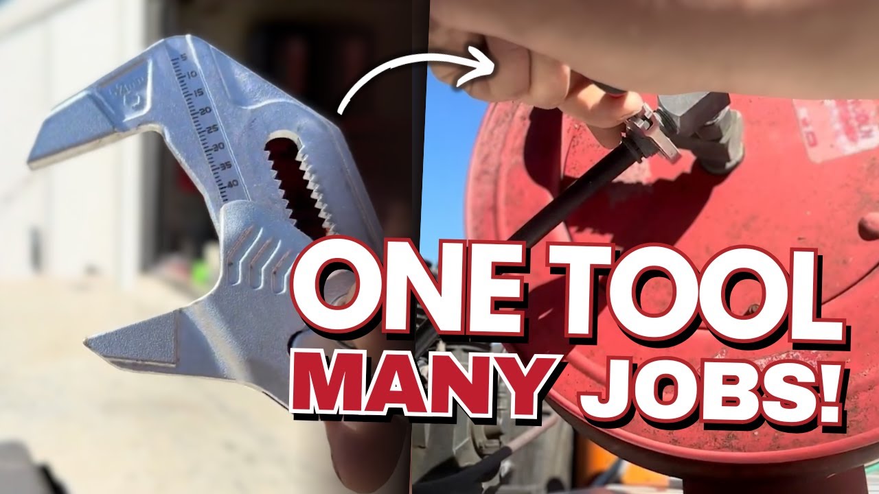 One Tool With Endless Uses! Meet the Pliers Wrench! 📹@Petecrosby87