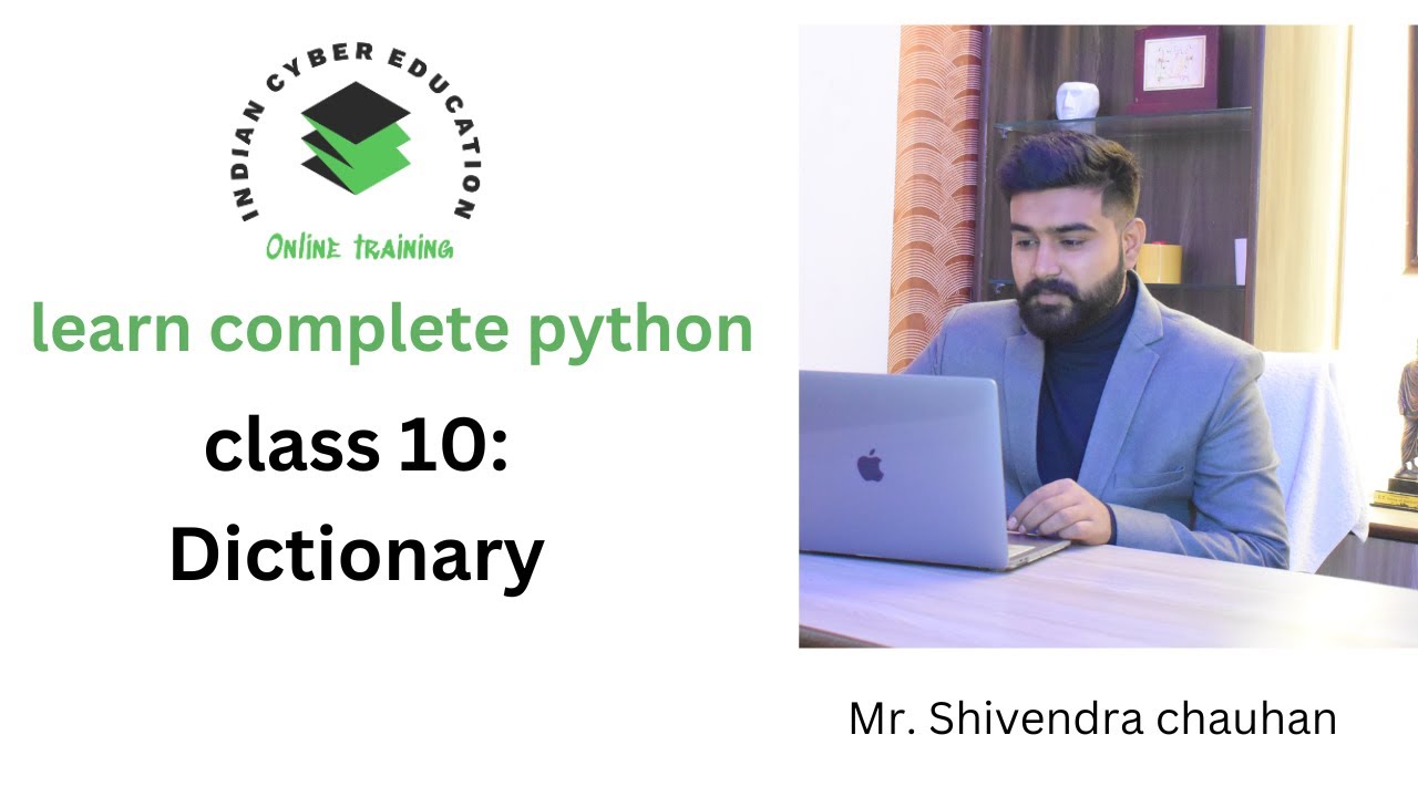 python dictionary tutorial in hindi | python tutorial in hindi