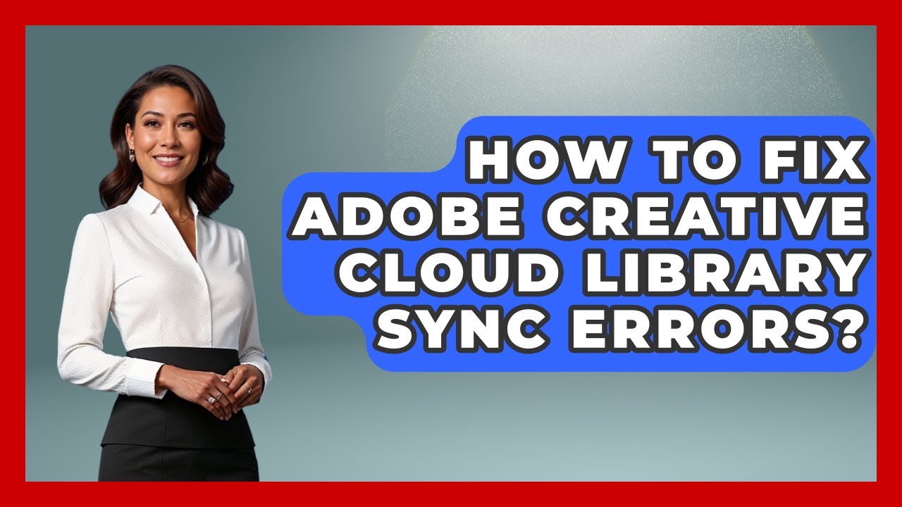 How To Fix Adobe Creative Cloud Library Sync Errors? - Design Tool Unlocked