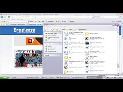 Adobe Photoshop CS3 | Brush Download and Installation Tutorial