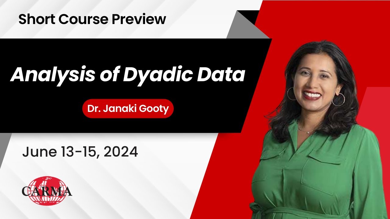 Analysis of Dyadic Data