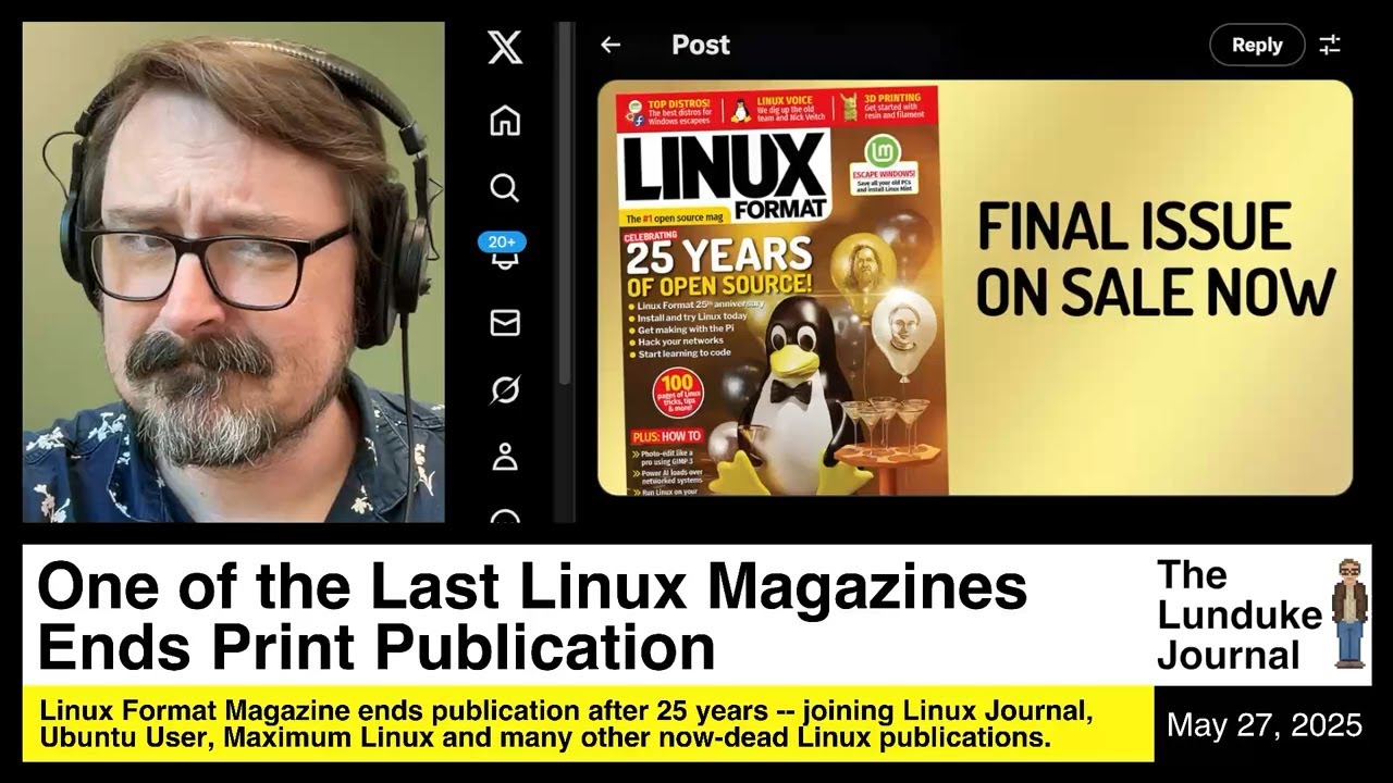 One of the Last Linux Magazines Ends Print Publication