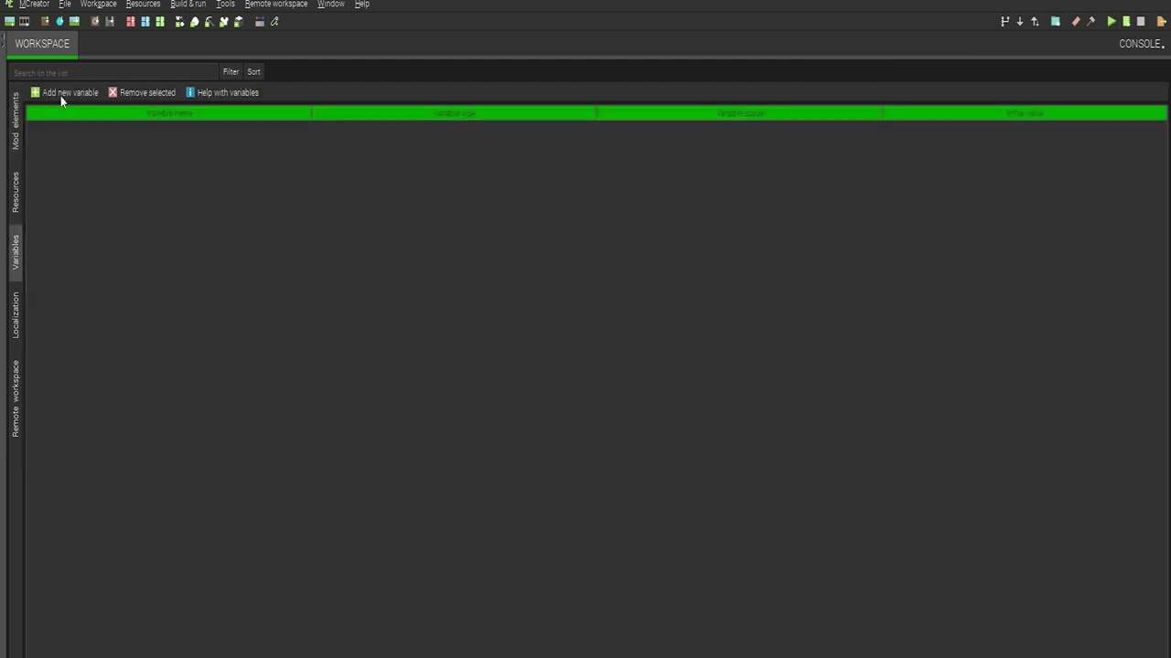 Mcreator RPG stats tutorial