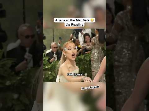Ariana Grande wore WHAT to the Met Gala?! 😳 #bestshorts