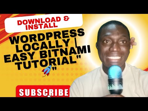"How to Download & Install WordPress Locally on PC Using Bitnami | Step-by-Step Tutorial"