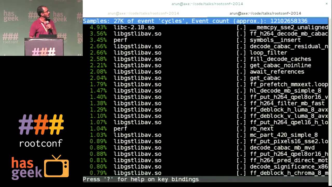[Flash Talk] Profiling tool for Linux