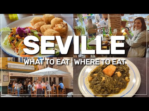🍽️ the TOP foods you must try in SEVILLE and where to eat them 🇪🇸 #122