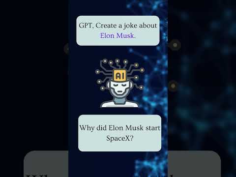#chatgpt | Elon Musk's Cryptocurrency Obsession: A Joke Explained in Description 🎭 #shorts #ai ©️