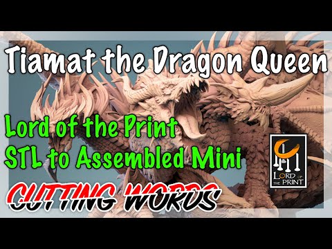 Tiamat by Lord of the Print - STL to Assembled Mini