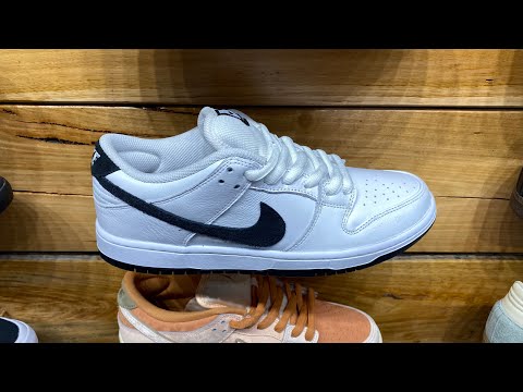 Nike SB Dunk Low Pro (White/ Black) - Style Code: HF3704-100