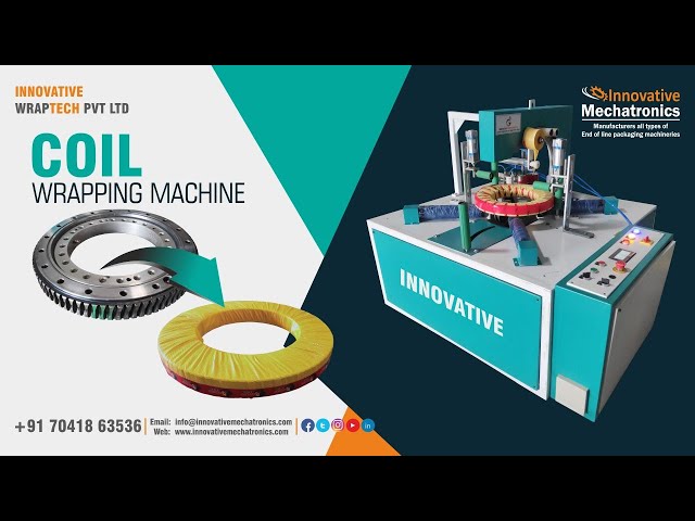 Coil Stretch Wrapping Machine - automatic Coil Wrapper Manufacturer ...
