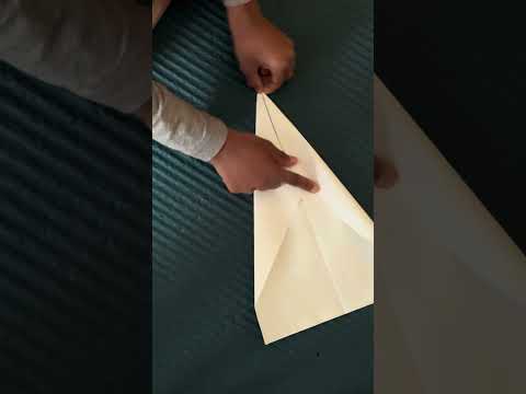 How to craft paper airplane easy