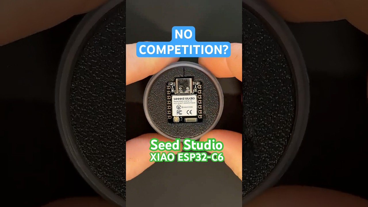 This Tiny ESP32 Board Has Everything! | Seeed Studio XIAO ESP32‑C6