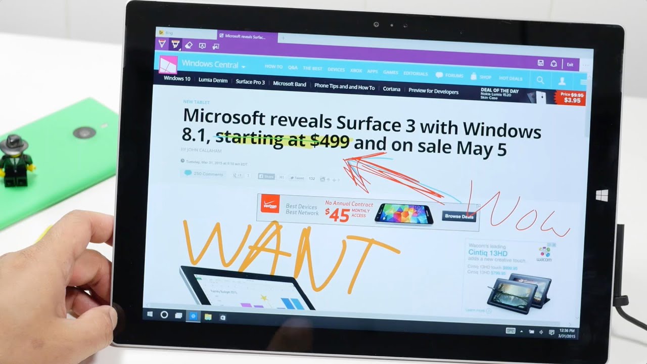 Windows 10 Project Spartan browser hands-on