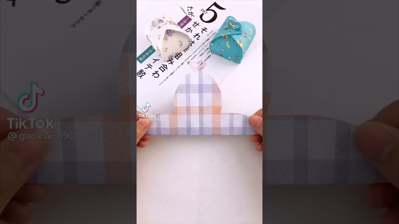 Como hacer unas Cajitas de papel