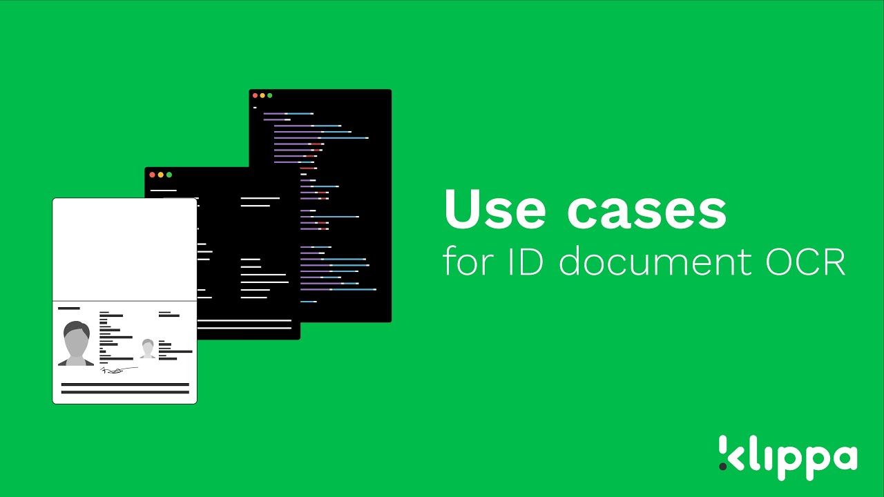 Use cases for identity document OCR with Klippa DocHorizon