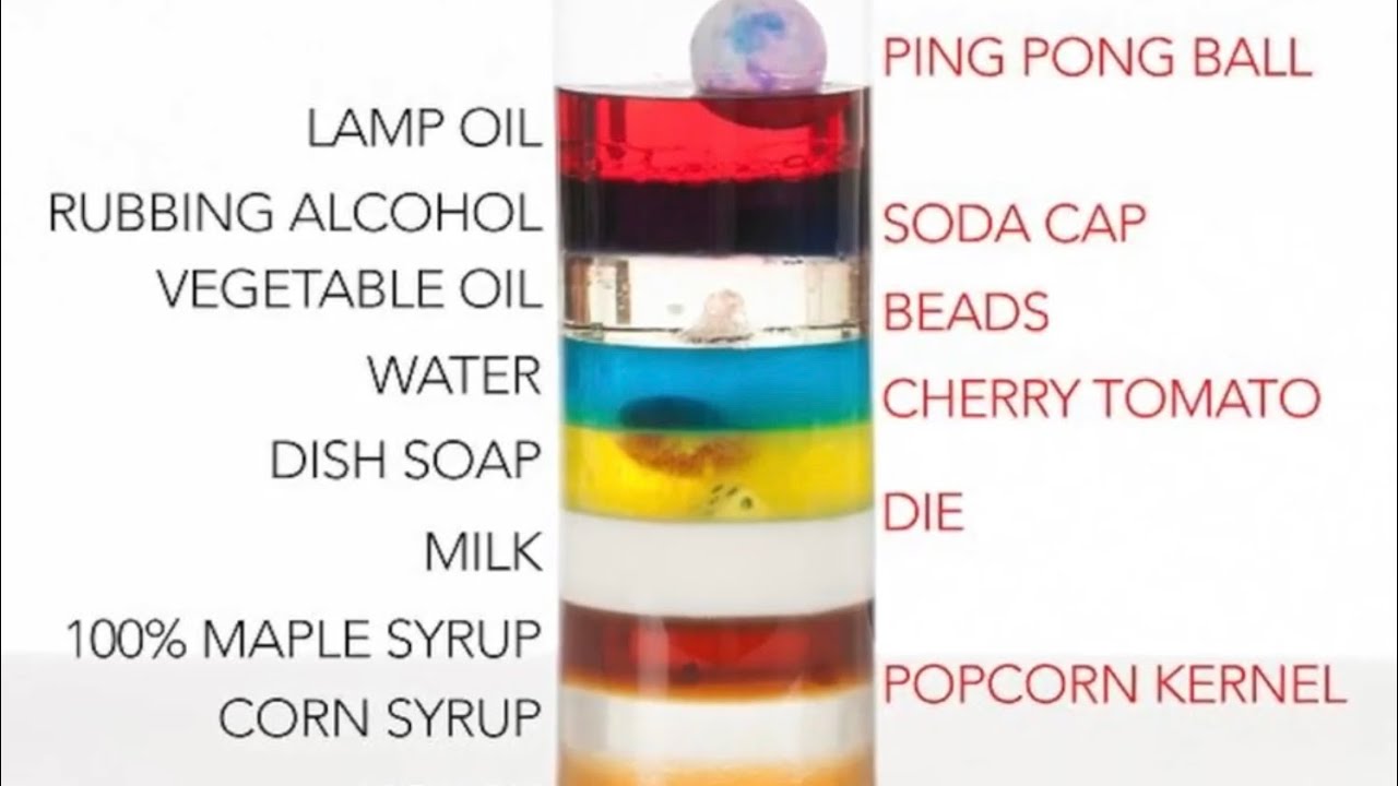What is Density? Virtual density lab. 4K.