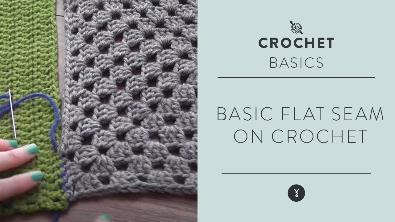 Joining Crochet Squares With a Flat Seam – Step-by-Step Tutorial