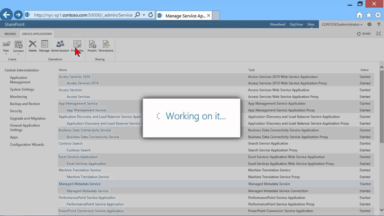 Microsoft SharePoint Server 2013 Tutorial: Configuring Service Applications | K Alliance