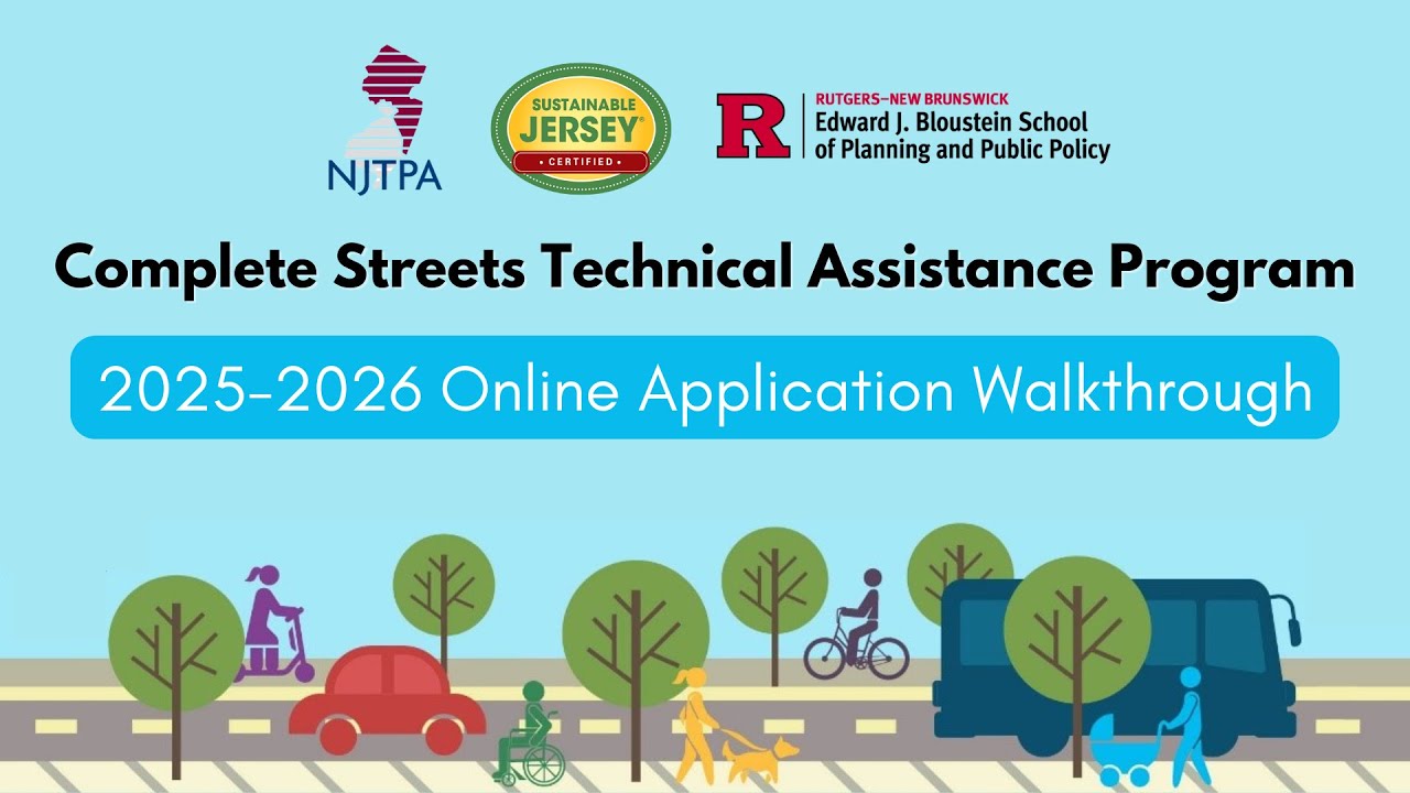 FY2026 Complete Streets Technical Assistance Program: Online Application Walkthrough