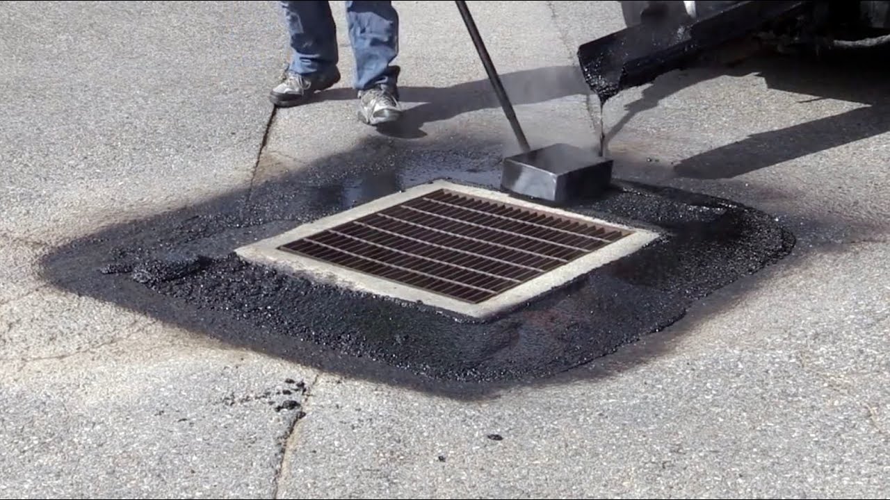 Permanent pavement repair with GAP Mastic and GAP Patch