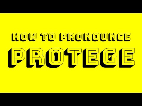 Protege Pronunciation