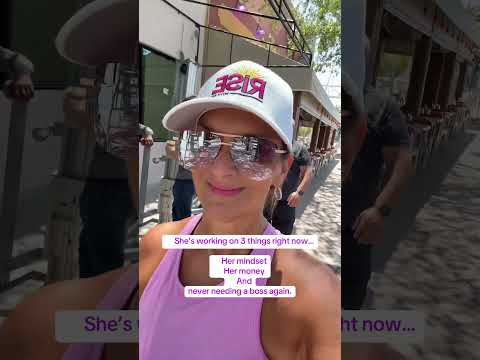 She’s Working on 3 Things Right Now…