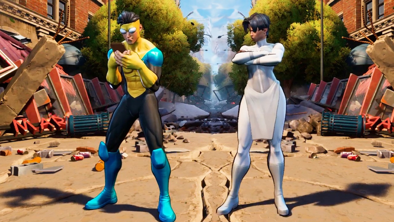 INVINCIBLE VS - All Taunt Animations