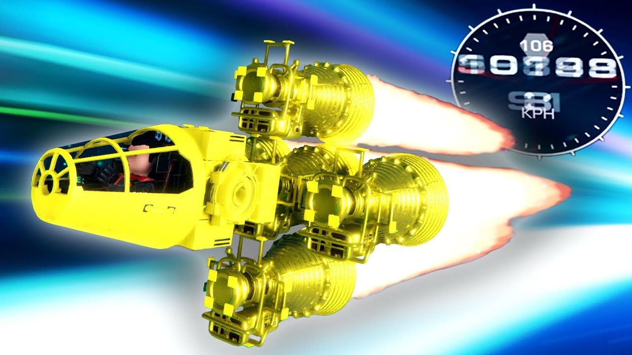 Testing The Limits of Speed in The Spacebound Map!