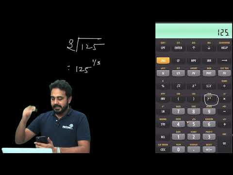 Texas Instruments BA II Plus Tutorial for CFA and FRM - Square root function