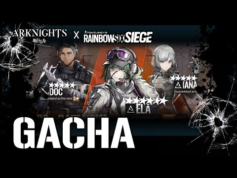 [Arknights] Gacha Banner kolaborasi Rainbow Six Siege part 2