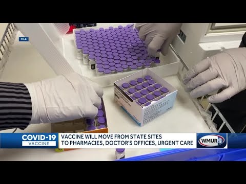 Vaccinations will move from state sites to doctor's offices, urgent care