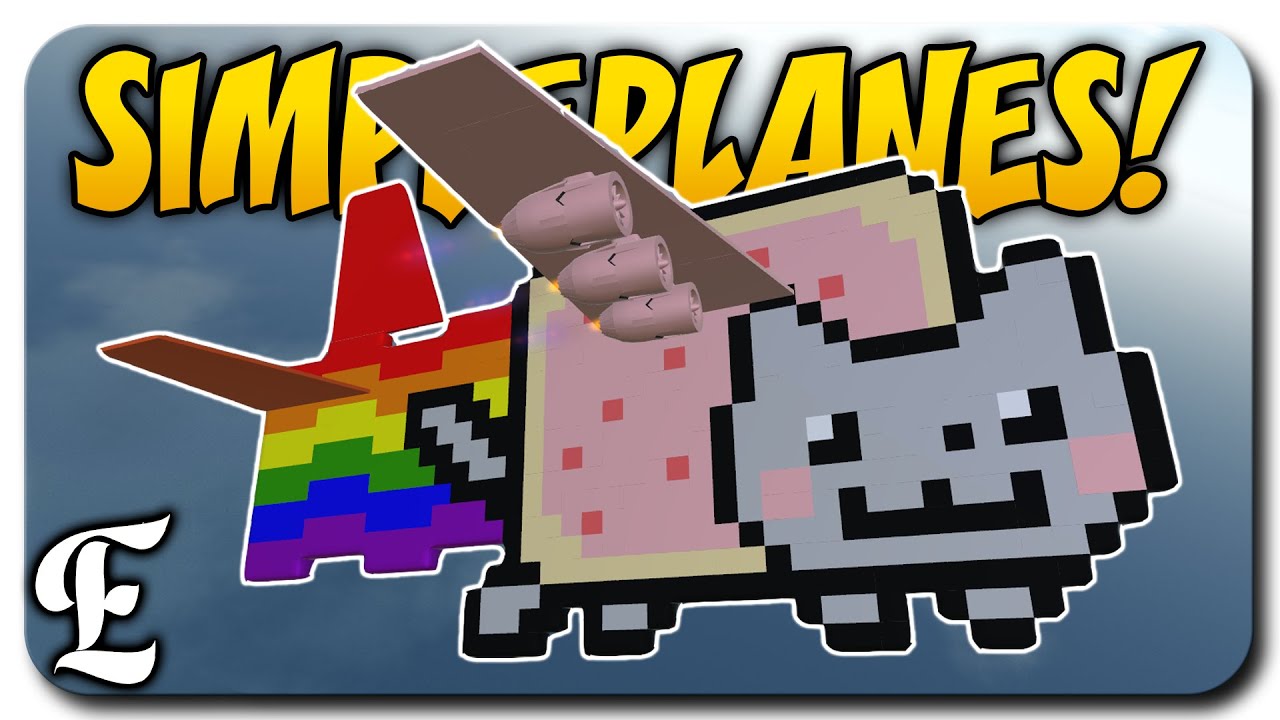 SimplePlanes ➤ NYAN CAT JET, SCUD MISSILE, Horten 229 & More! [Let's Play SimplePlanes]