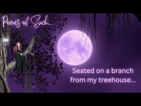 Seated on a branch from my treehouse...| @poemsofsuch...