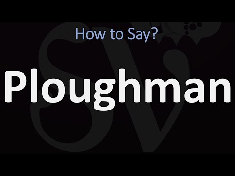 How to Pronounce Ploughman? (CORRECTLY)
